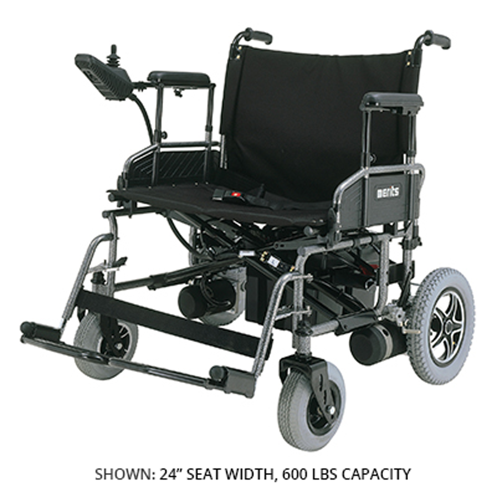 Merits Health Travel-Ease Folding Power Chair - Merits Health Folding ...