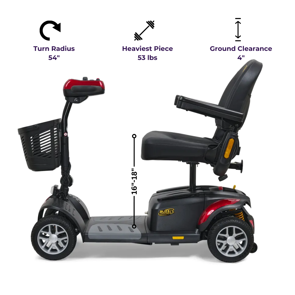 Golden Technologies Buzzaround EX 4-Wheel | SpinLife