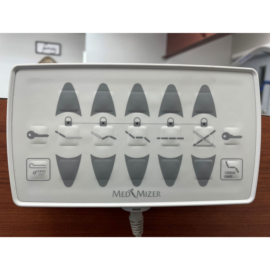 Med-Mizer AllCare Floor Level Low Bed - Med-Mizer Deluxe Homecare Beds