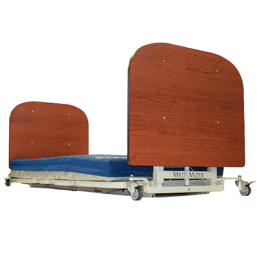 Med-Mizer AllCare Floor Level Low Bed - Med-Mizer Deluxe Homecare Beds