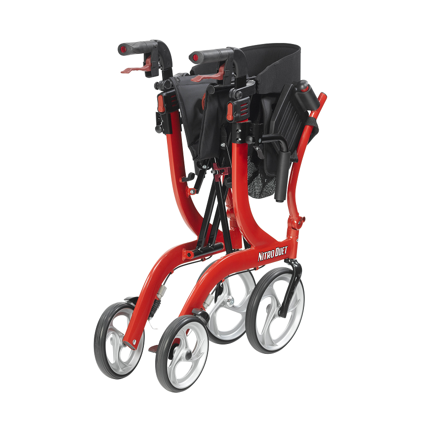 Drive Medical Duet Rollator and Transport Chair | SpinLife