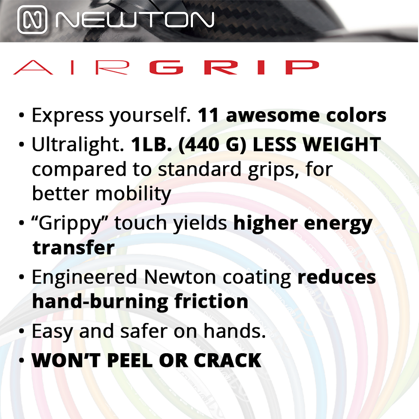 Motion Composites Newton Air Grip Handrim (Pair) | SpinLife