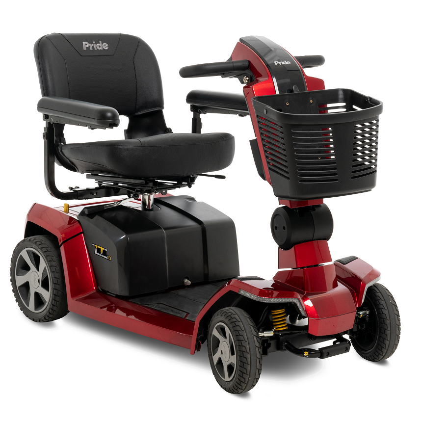 Pride Zero Turn 10 4-Wheel Mobility Scooter - SpinLife