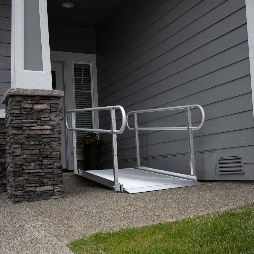 EZ-ACCESS 3G Ramp with Two-Line Handrails | SpinLife