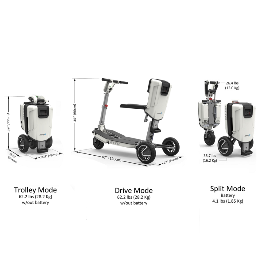 Moving Life Atto Folding Scooter | SpinLife