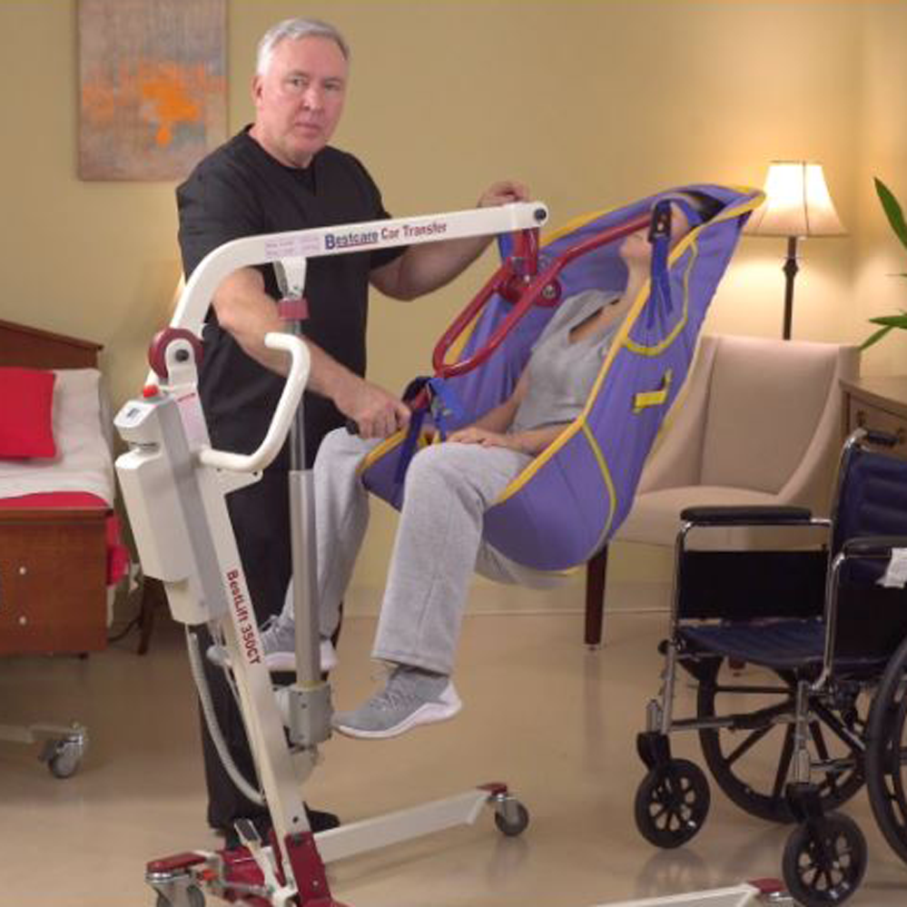 Bestcare Lifts Car Transfer Mobile Floor Lift | SpinLife