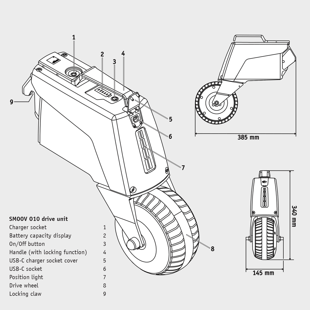 Alber GmbH SMOOV one Power Assist Power Assists | SpinLife
