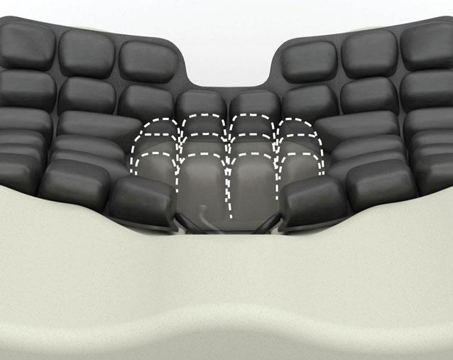 ROHO Hybrid Select Cushion Cushion - ROHO Air Wheelchair Cushions