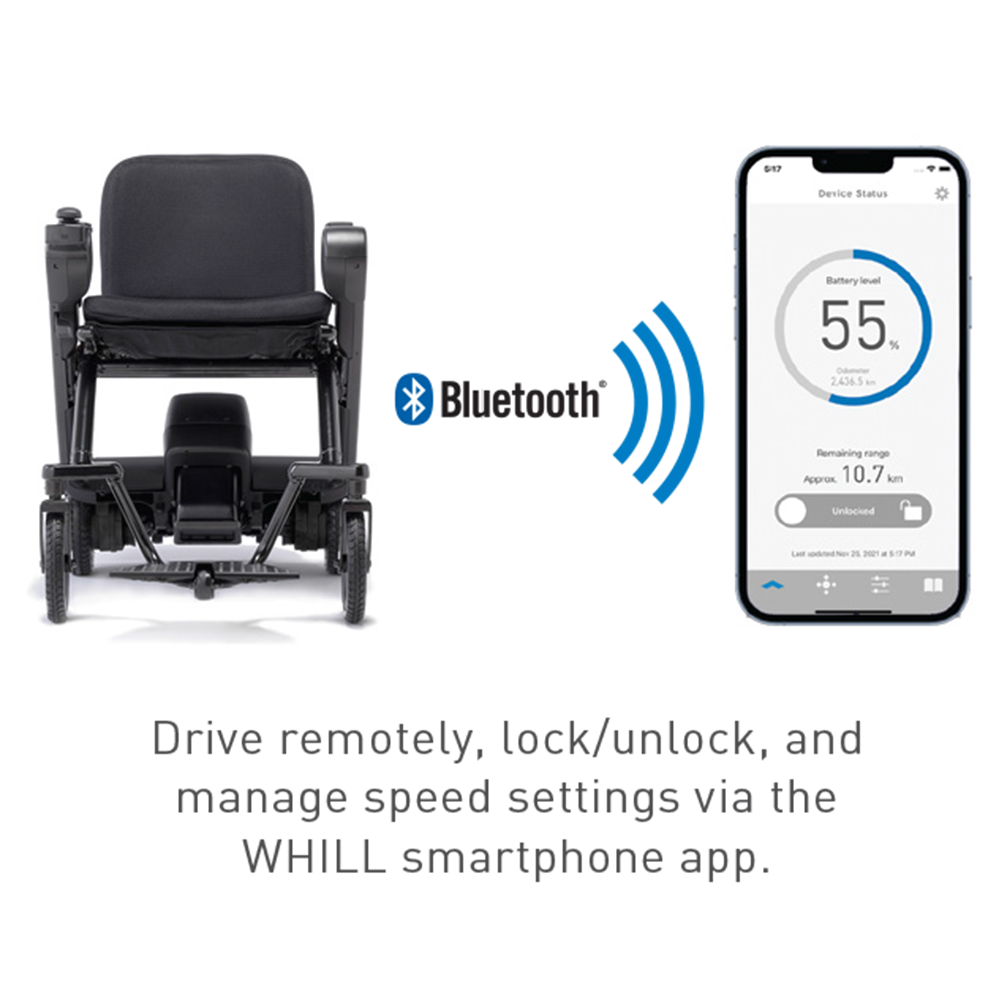 Whill WHILL Model F - Whill Folding Power Wheelchairs