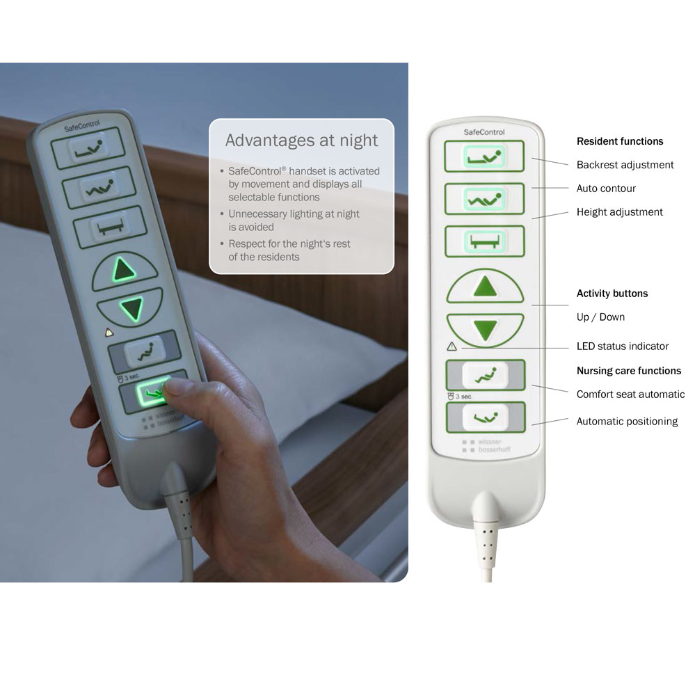 Wissner-Bosserhoff Sentida Homecare Bed | SpinLife