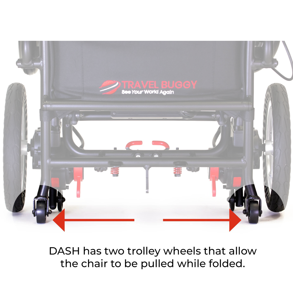 Travel Buggy DASH Ultra Lite - Travel Buggy Folding Power Wheelchairs