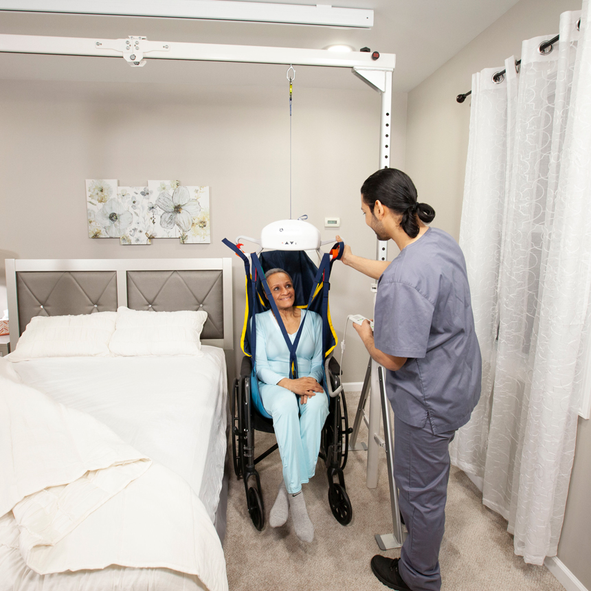 FST300 Free Standing Track and Ceiling Lift | SpinLife