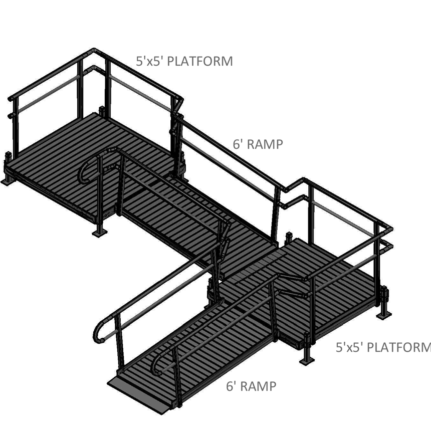 Harmar 12-Foot Modular Ramp Modular Ramps | SpinLife
