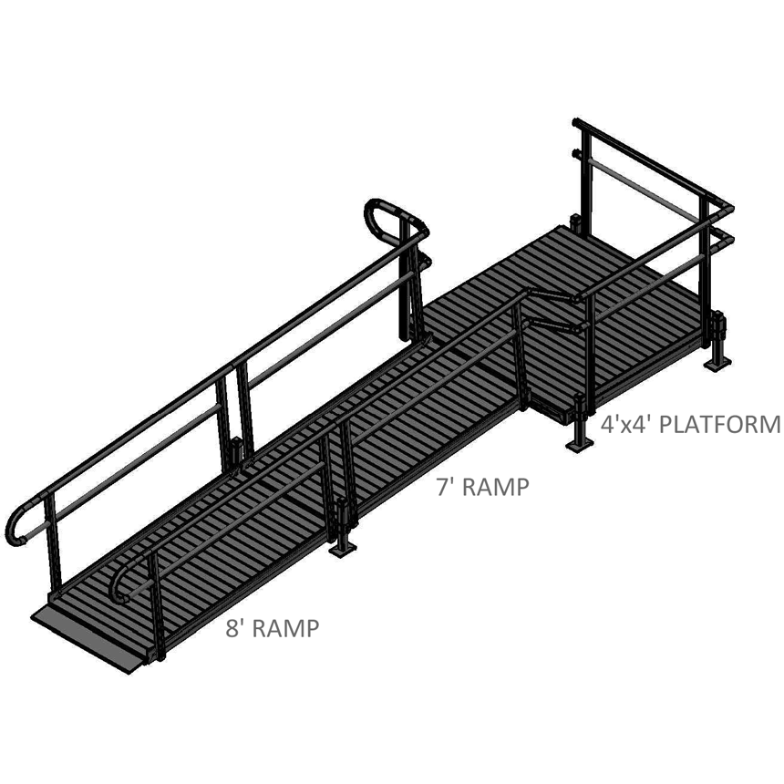 Harmar 15-Foot Modular Ramp Modular Ramps | SpinLife