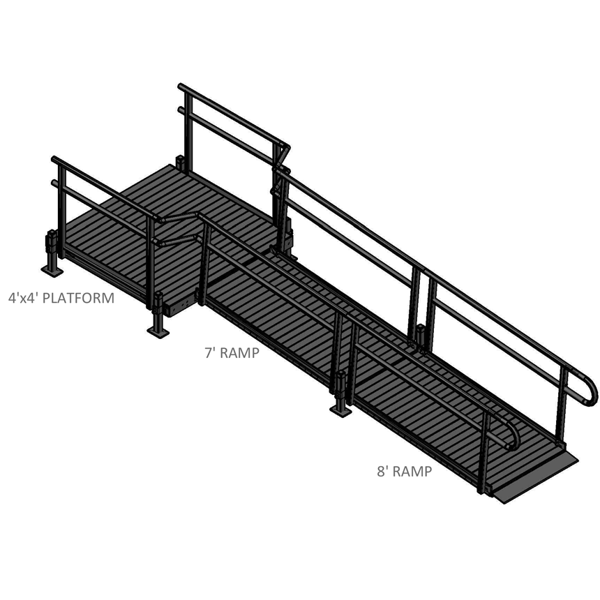 Harmar 15-Foot Modular Ramp Modular Ramps | SpinLife