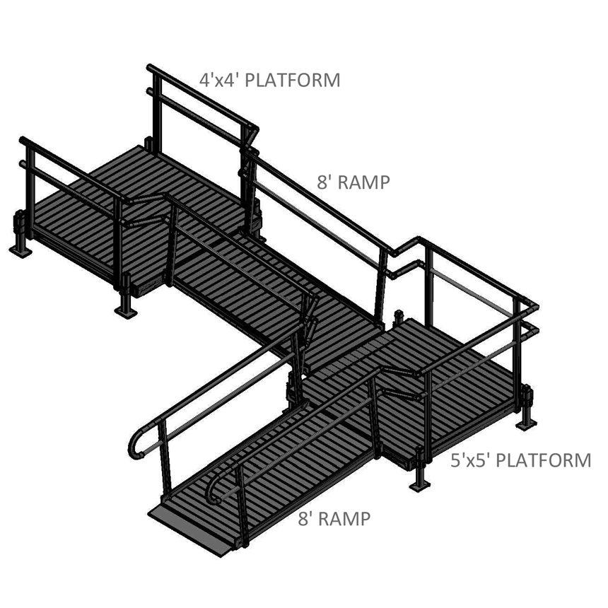 Harmar 16-Foot Modular Ramp Modular Ramps | SpinLife