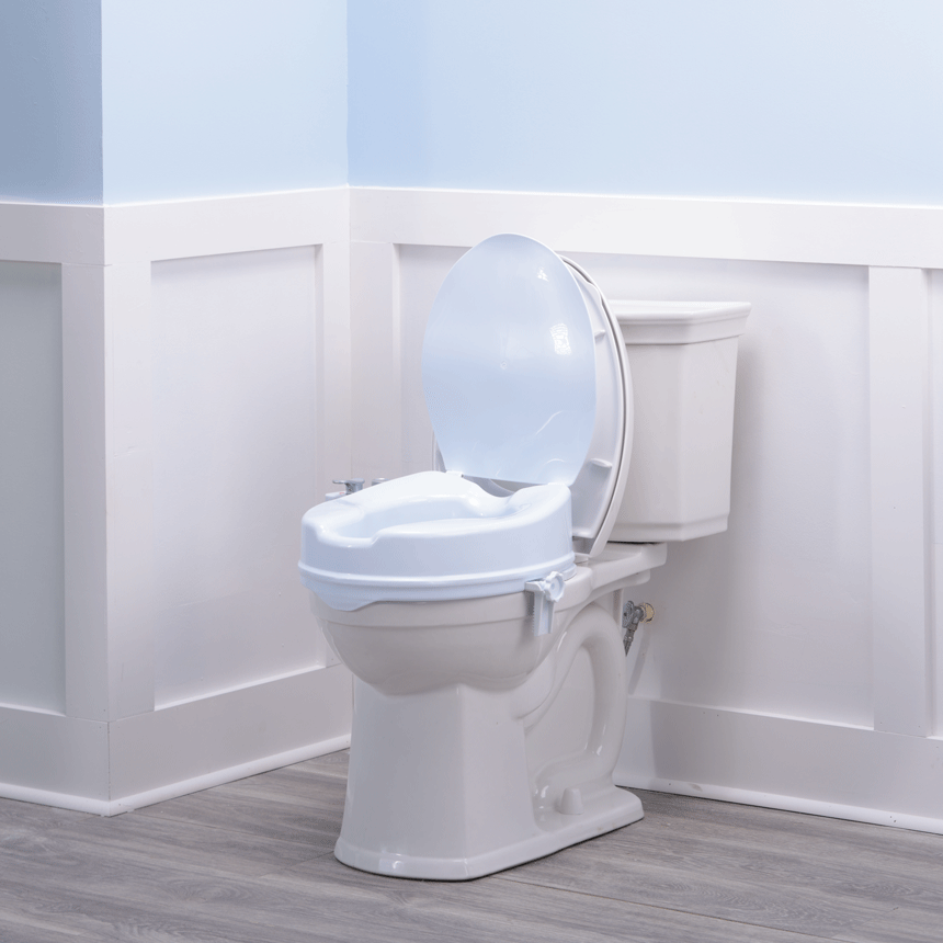 Drive Medical Raised Toilet Seat with Bidet | SpinLife