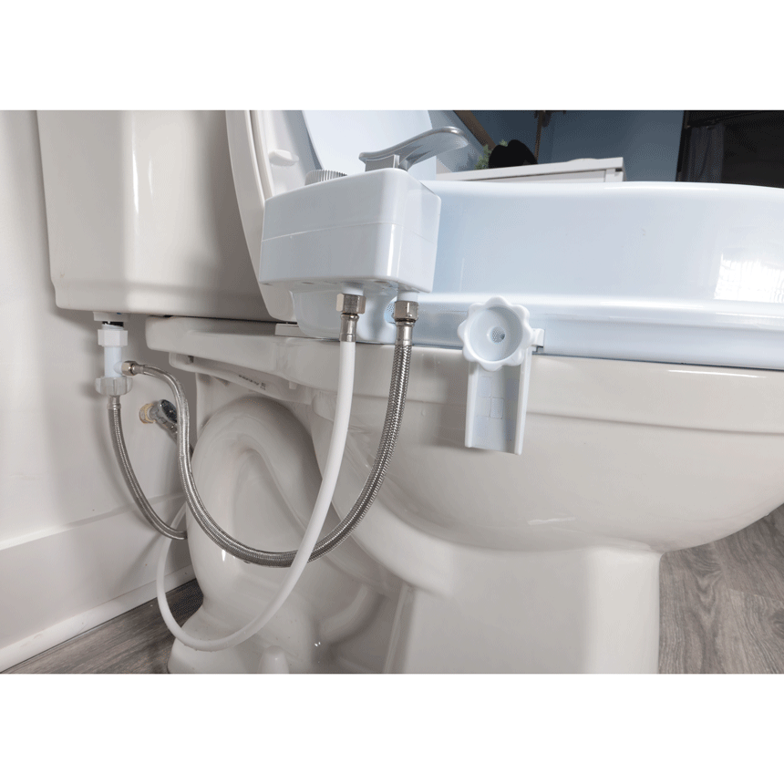 Drive Medical Raised Toilet Seat with Bidet | SpinLife