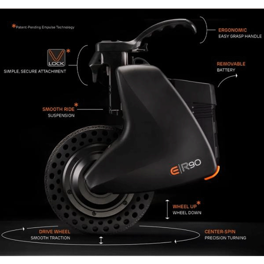 Sunrise / Quickie Empulse R90 Power Assist Push Device Power Assists ...