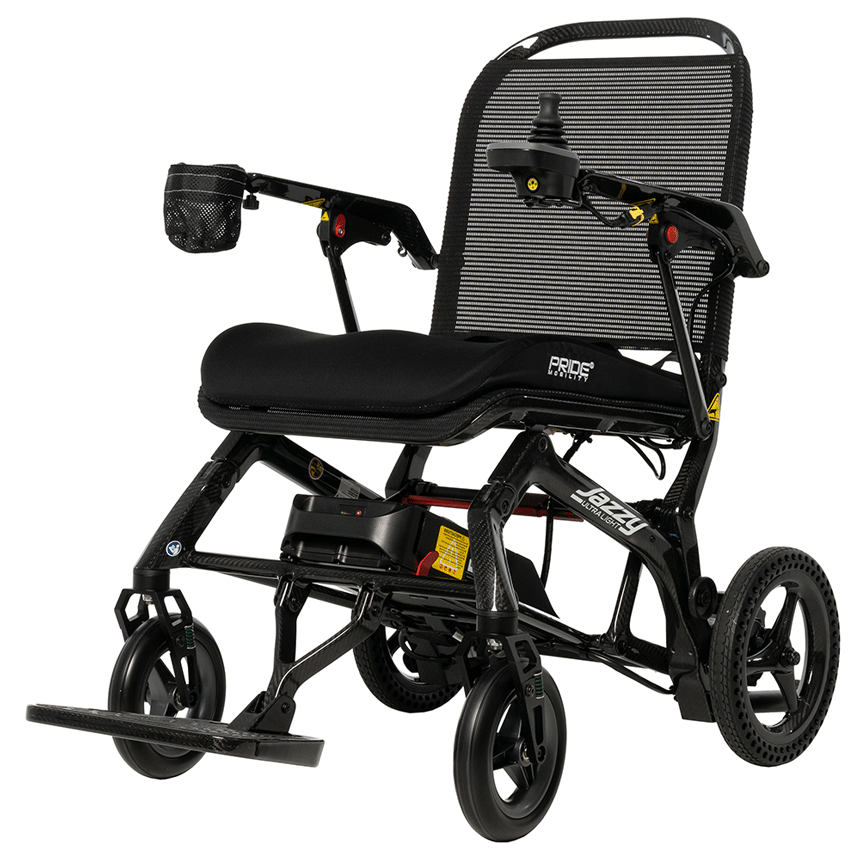 Pride Jazzy Ultra Light - Pride Folding Power Wheelchairs