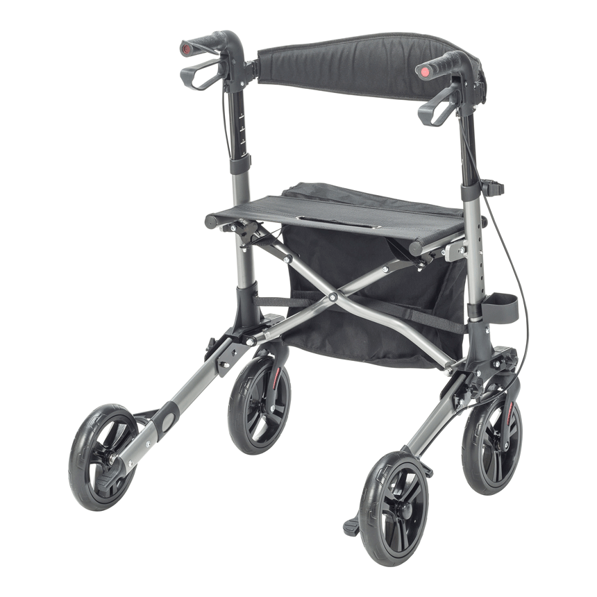 Drive Medical Compact Folding Rollator - Drive Medical Rolling Walkers ...