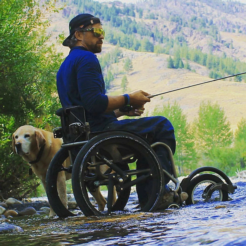 Living Spinal FreeWheel Wheelchair Attachment - Living Spinal Supports