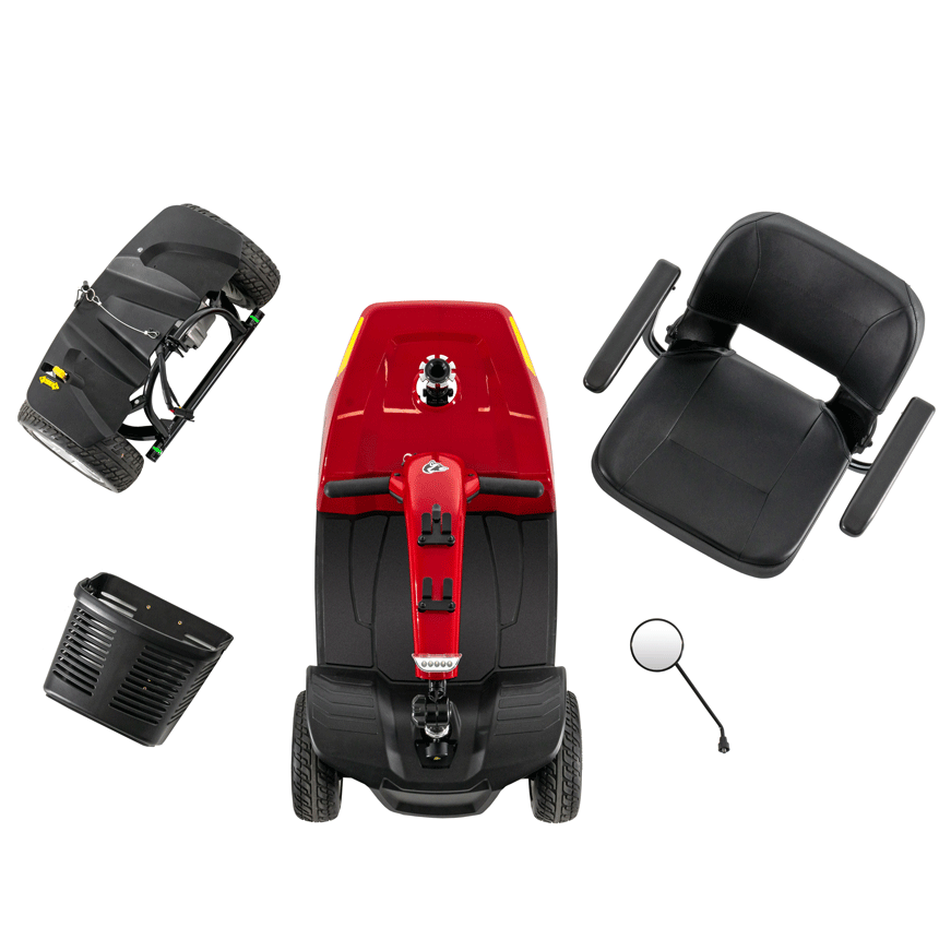 Mega Motion Rascal Conquest 4-Wheel - Mega Motion 4-Wheel Full Size ...