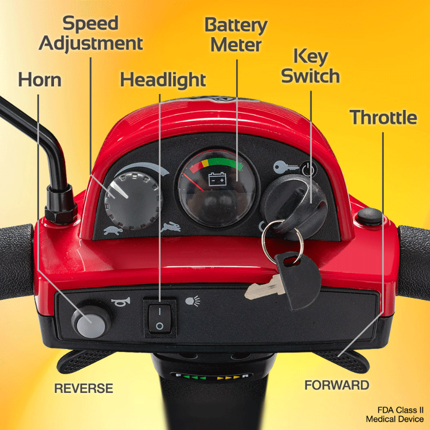 Mega Motion Rascal Conquest 4-Wheel - Mega Motion 4-Wheel Full Size ...