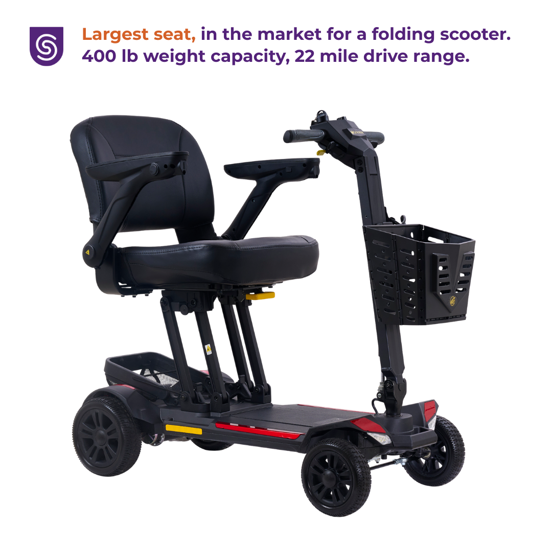 Golden Technologies Buzzaround Carry On HD Scooter - Golden ...