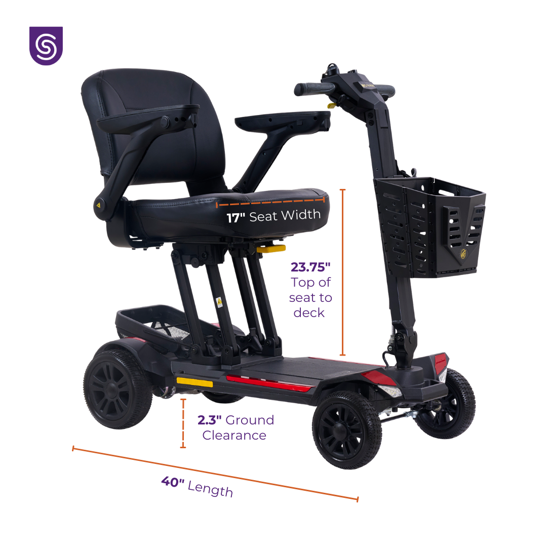 Golden Technologies Buzzaround Carry On HD Scooter - Golden ...
