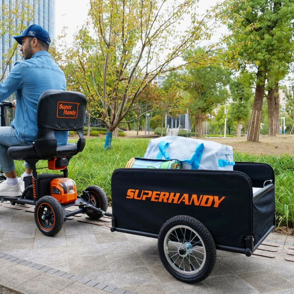 Super Handy Explorer All Terrain 4 Wheel Scooter - Super Handy 4-Wheel ...