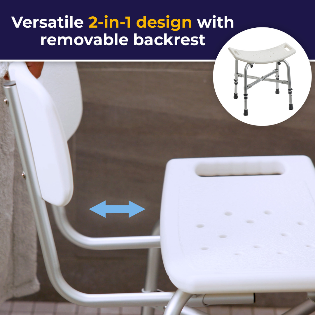 Drive Medical Deluxe Heavy Duty Bath Bench | SpinLife