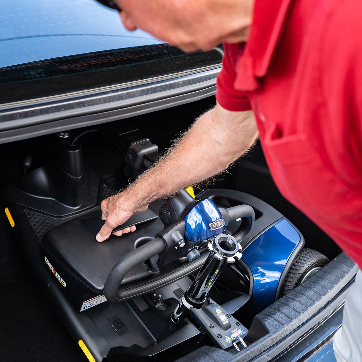 Pride Go-Go Elite Traveller Mobility Scooter | SpinLife