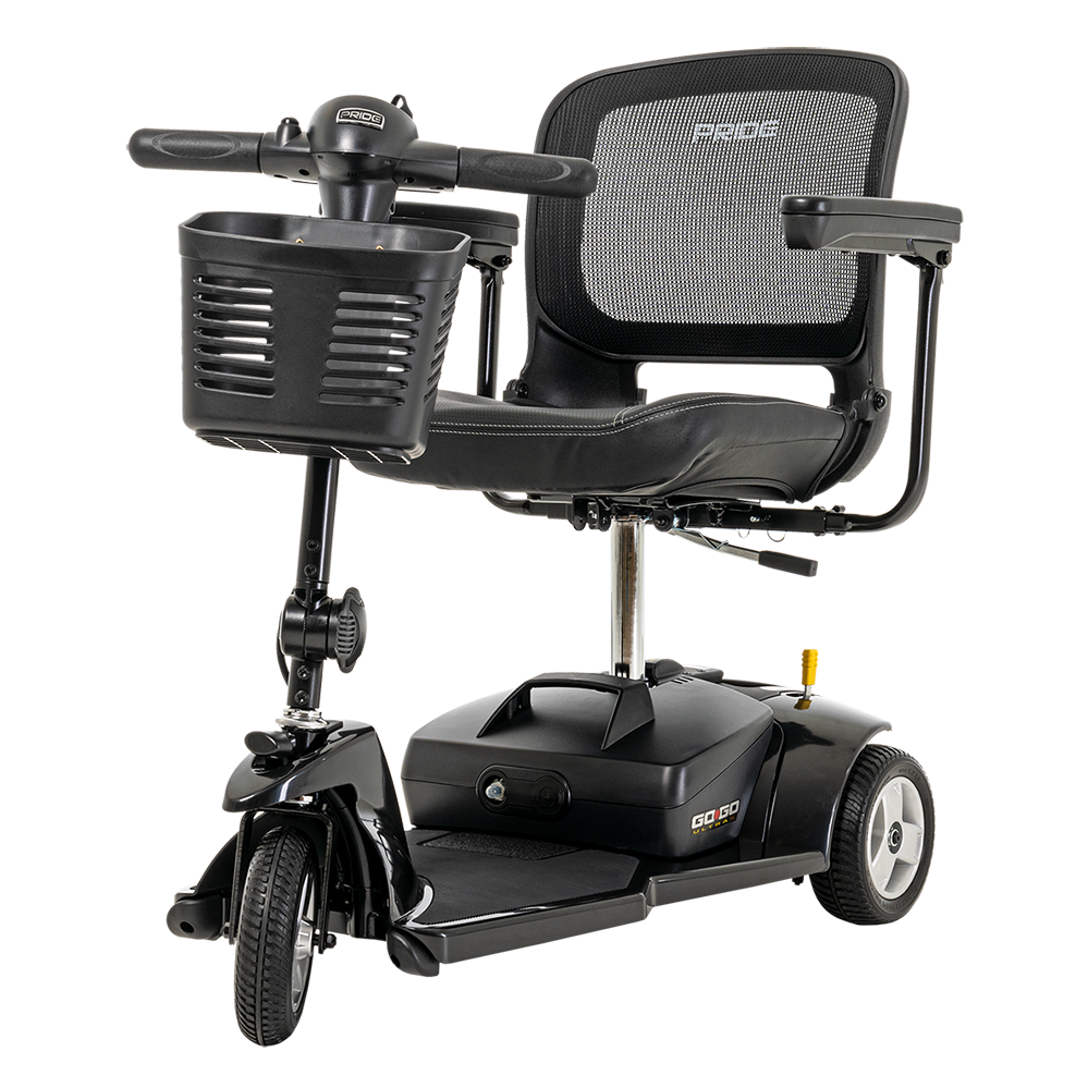Pride Go-Go Ultra X 3-Wheel Travel Scooter - SpinLife