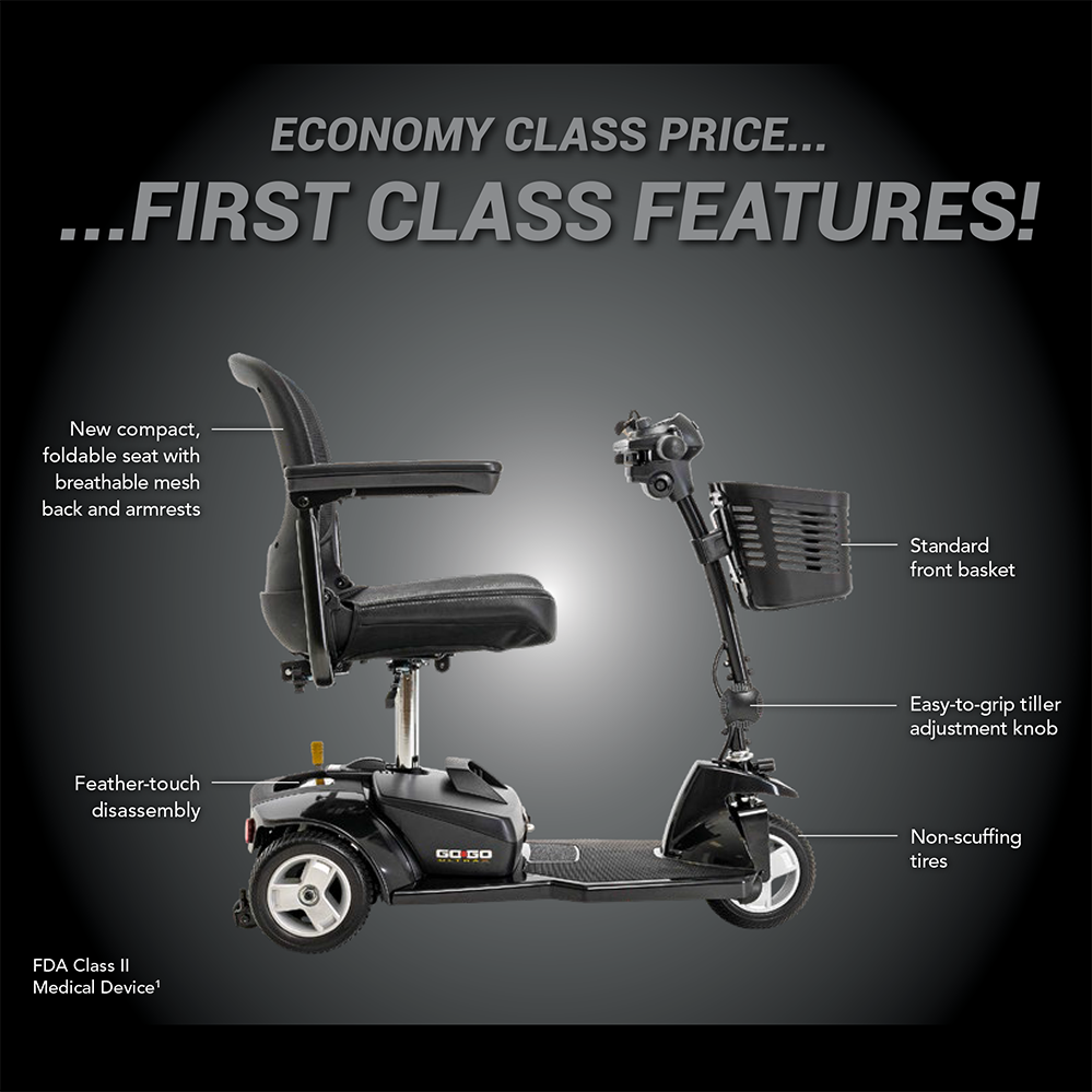 Pride Go-Go Ultra X Mobility Scooter - SpinLife