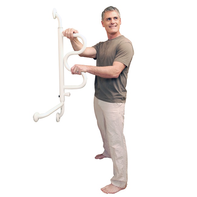 Stander Pivoting Curve Grab Bar - Stander Stander Products