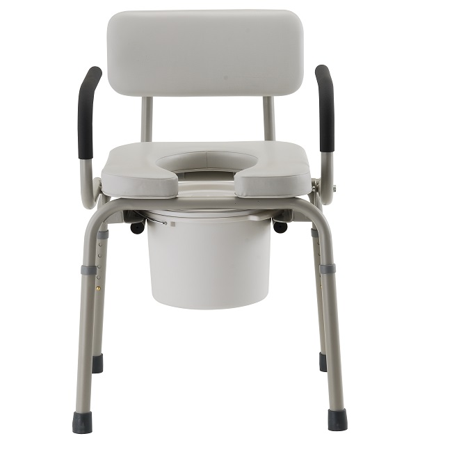 Nova Padded Drop-Arm Commode - Nova Commodes