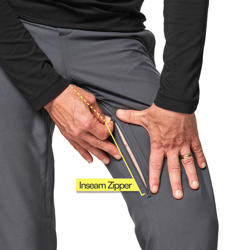 CareZips® Men's Adaptive Pants | SpinLife