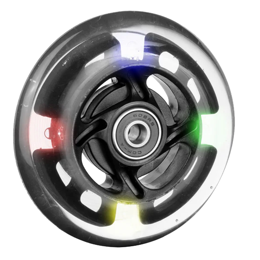 Rolko LED Light Up Caster, Each - Rolko Casters and Caster Forks