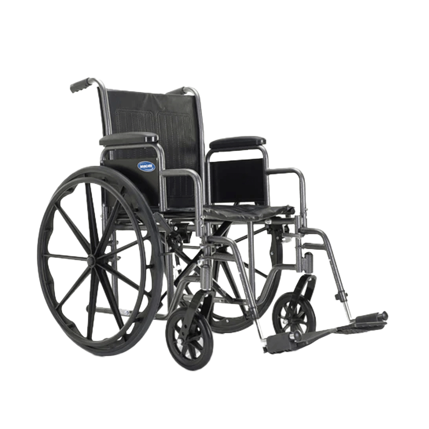 Invacare Essentials EX1 Manual Wheelchair - Invacare Standard Lightweight