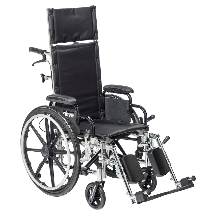 Drive Medical Viper Plus Reclining Wheelchair - Drive Medical Recliner ...